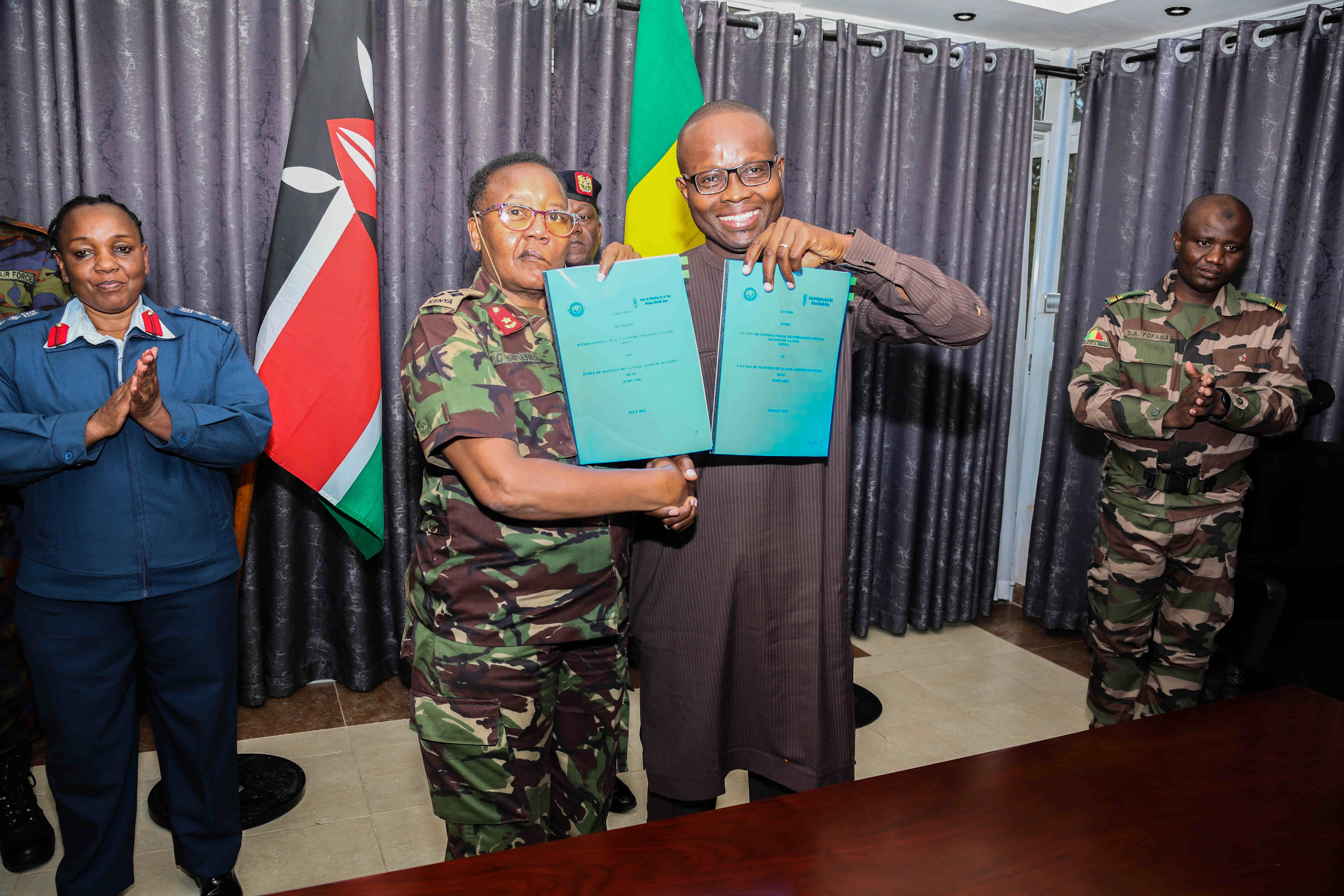 NATIONAL DEFENCE UNIVERSITY-KENYA AND MINISTRY OF HEALTH HOLD COURSE AT ...