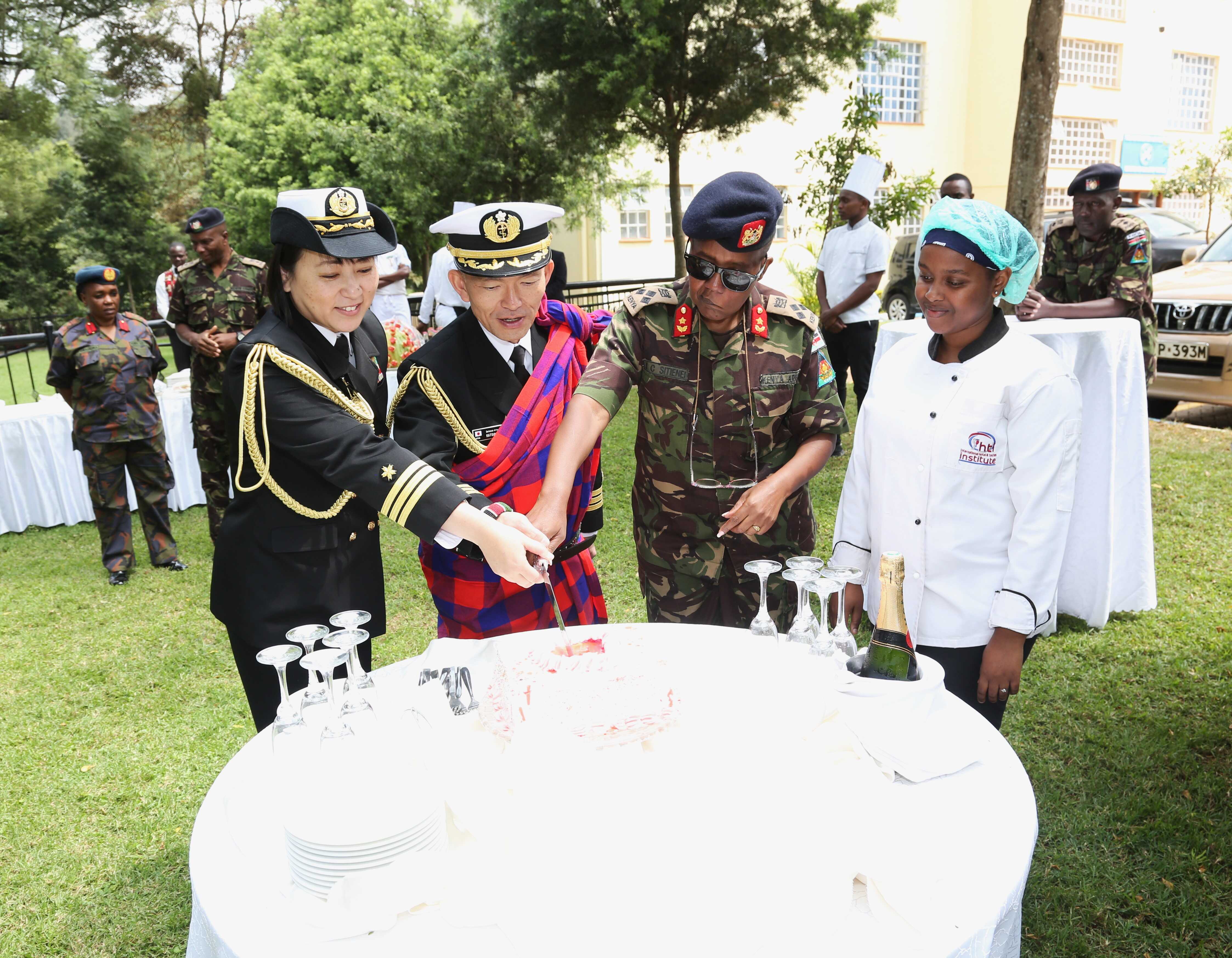 IPSTC BIDS FAREWELL TO OUTGOING JAPAN DEFENCE ATTACHE